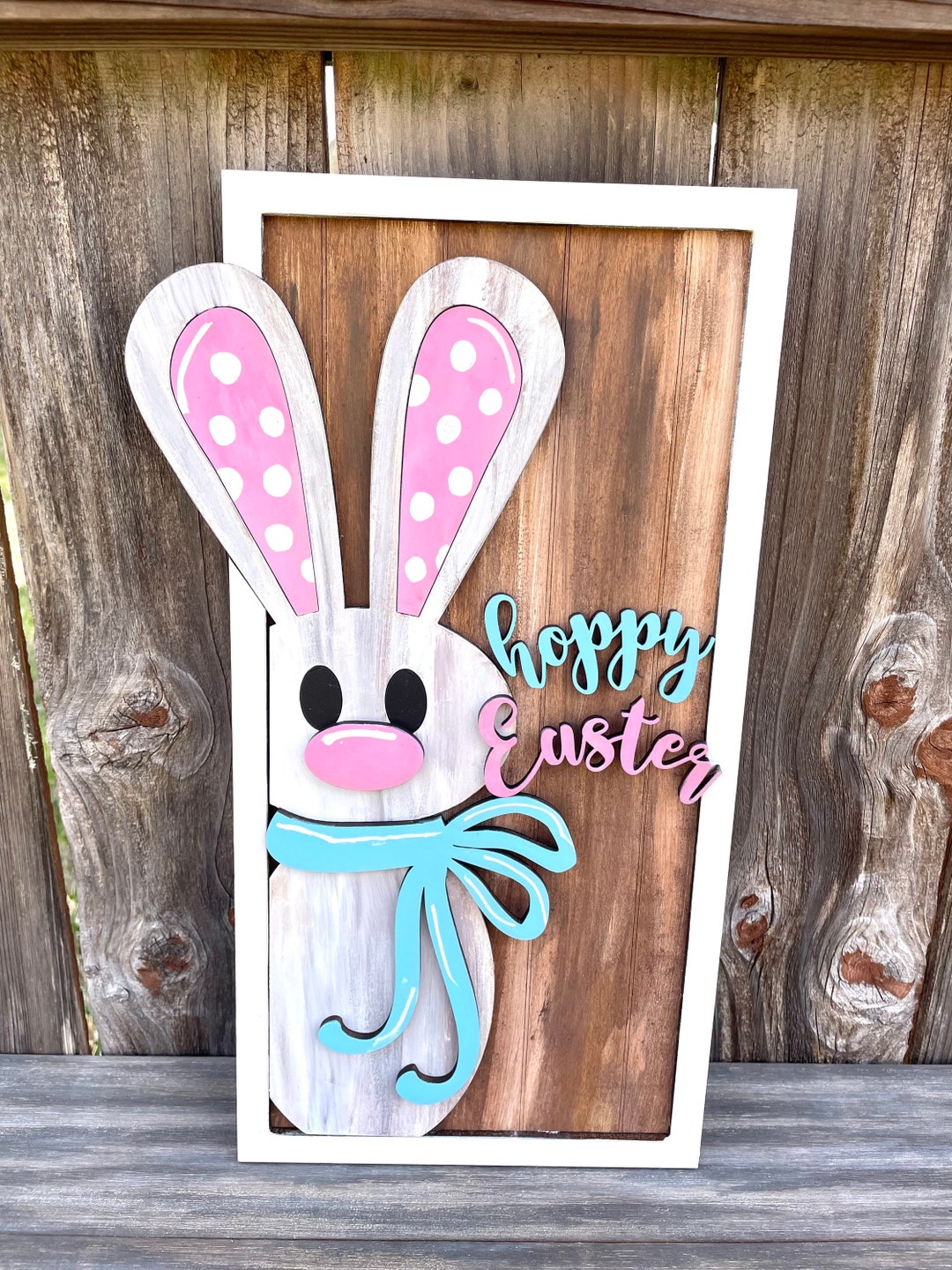 Easter Sign, Easter Decor, Easter Wall Decor, Easter Wreath, Easter ...