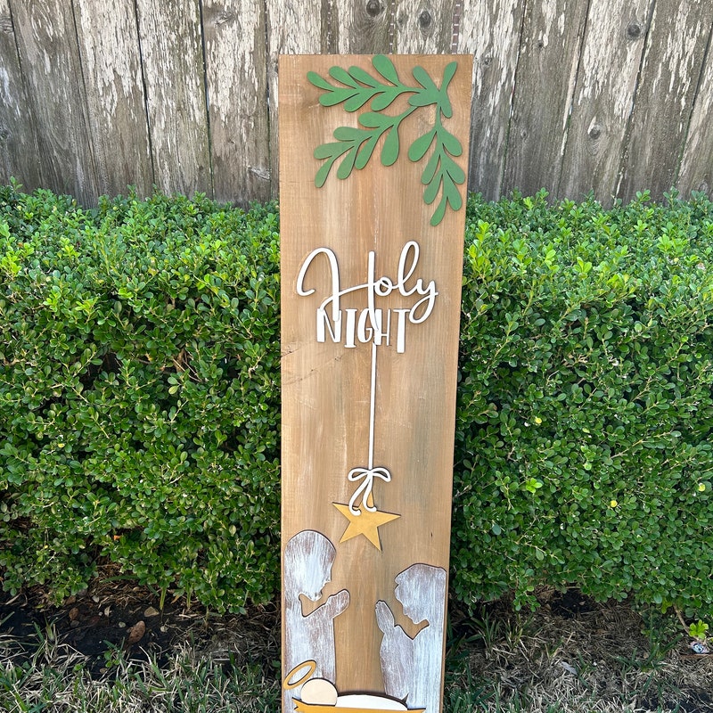 Nativity Sign - Etsy