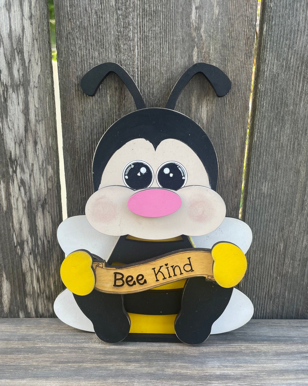 Bee Decor Bumblebee Decor Bee Accents Bee Tiered Tray - Etsy