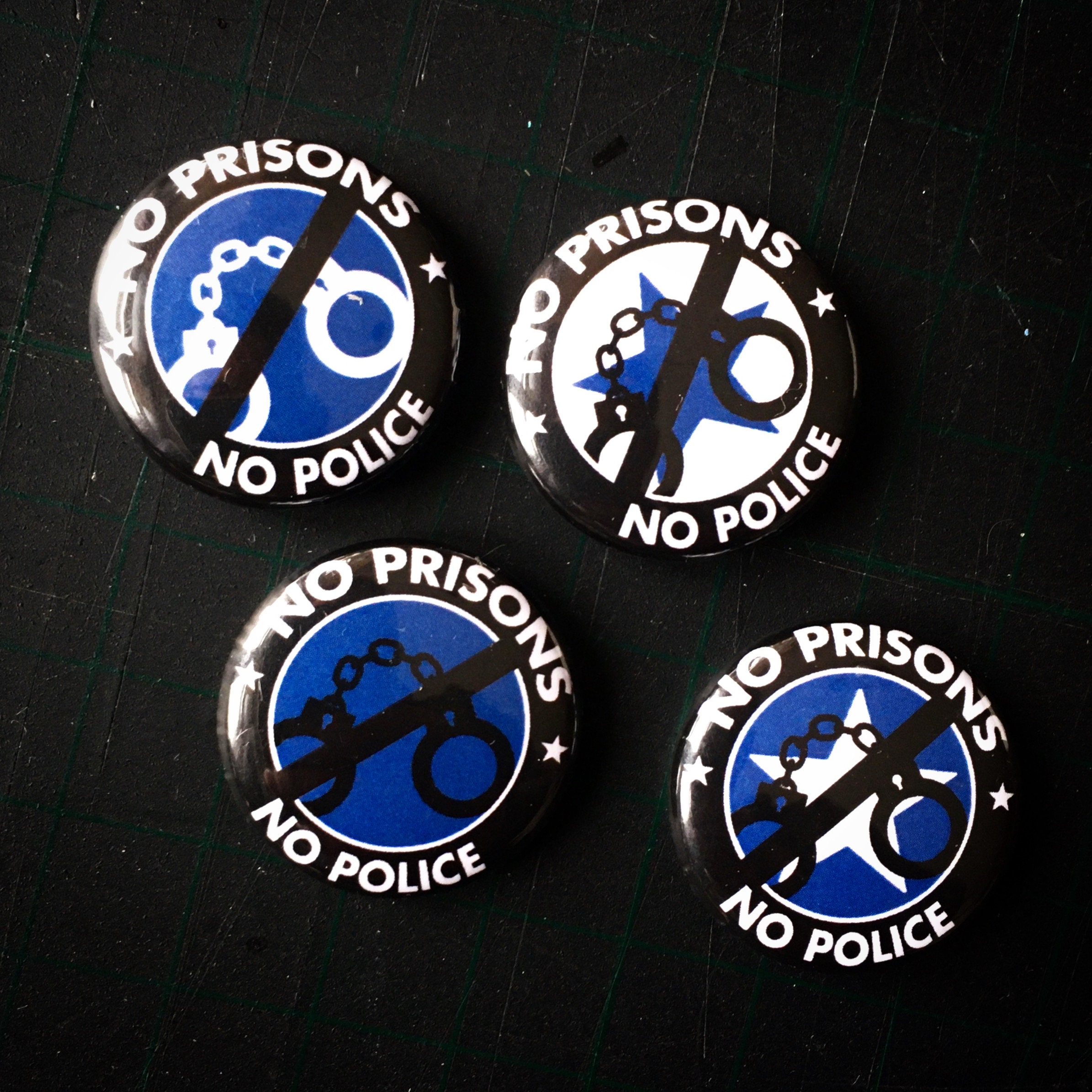 3 no Cops No Masters No Prisons No Police the BLUE - Etsy