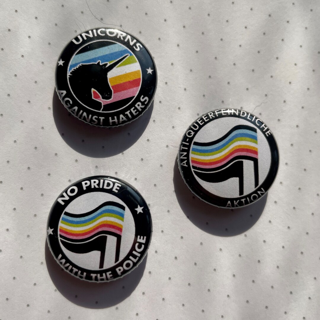 Queer Button/pin Pack (queer Flag) - Etsy