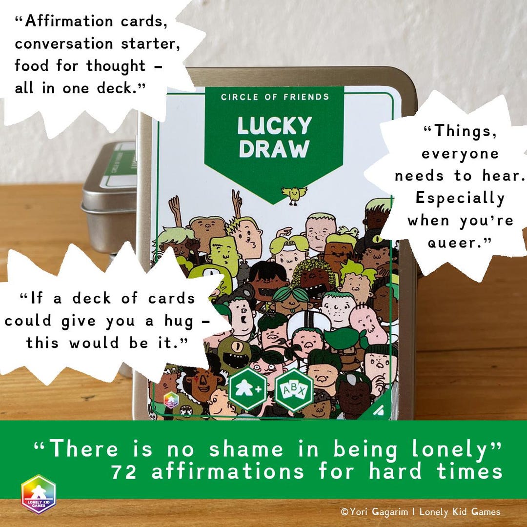 LUCKY DRAW - 72 Affirmations for Hard Times ("there is No Shame in ...