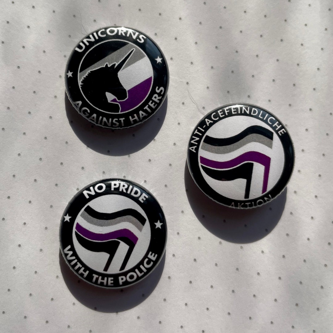 Asexual/ace Button/pin Pack - Etsy