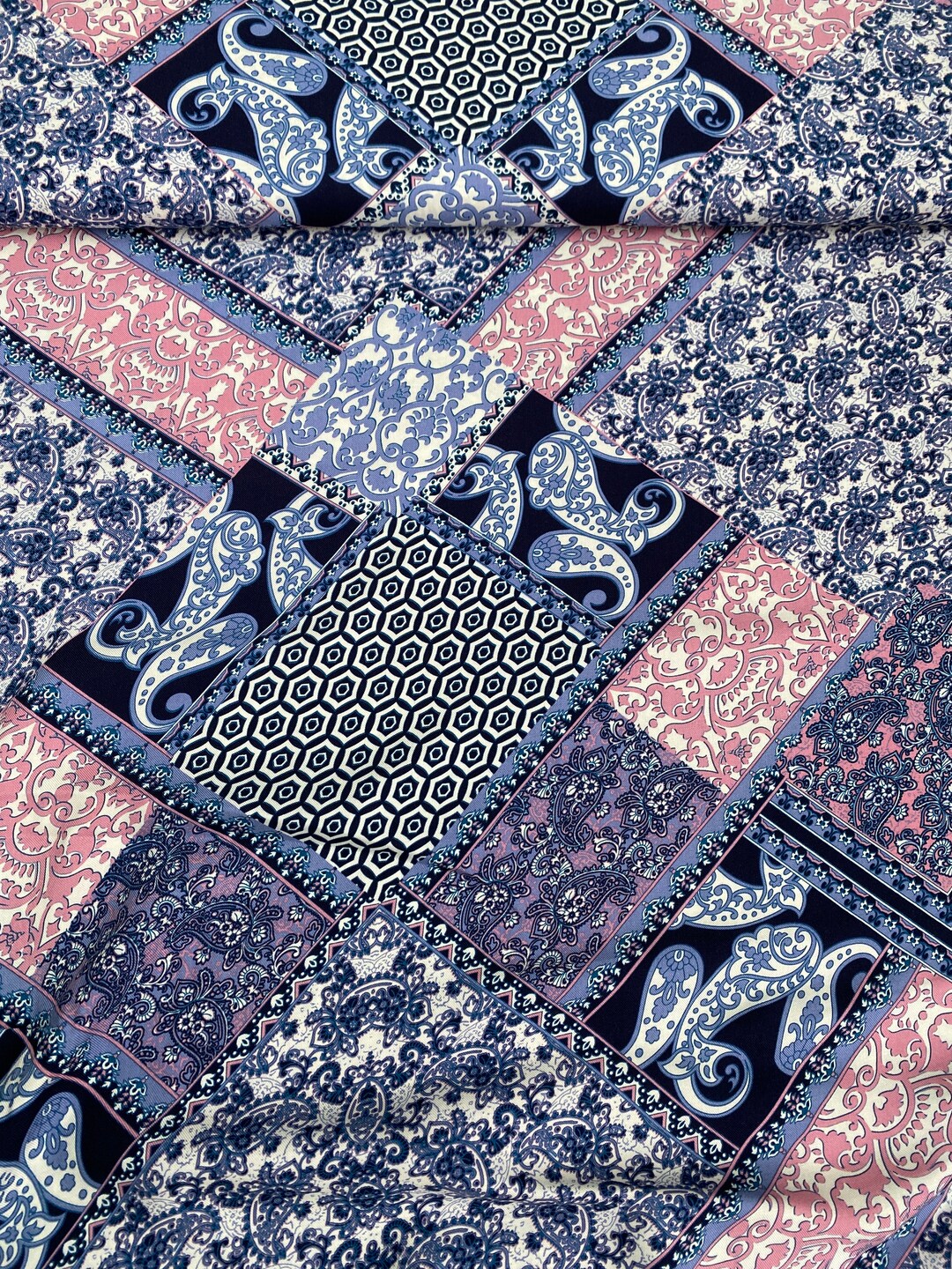 Viskose Twill Patchworkmuster - Etsy.de