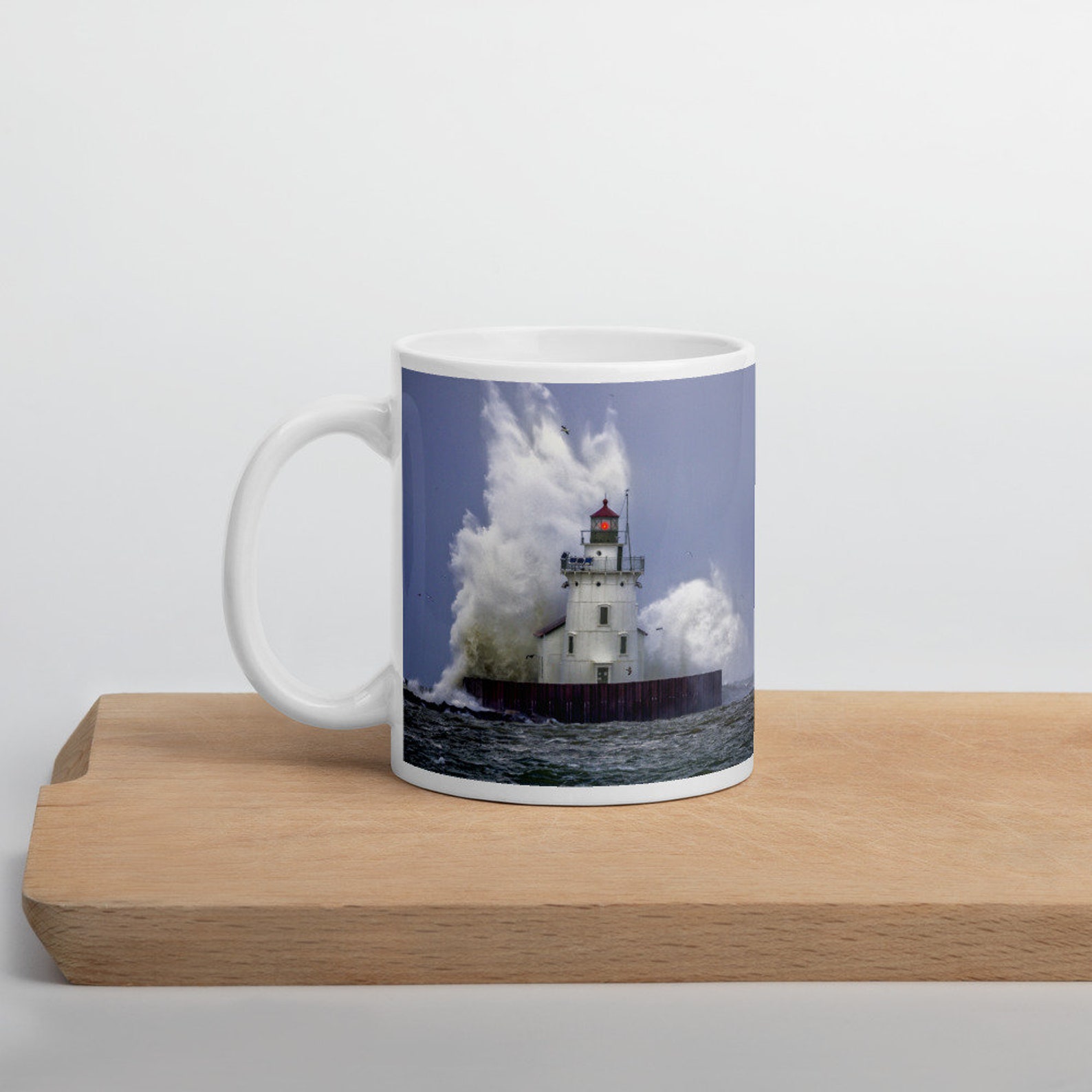 Lighthouse Coffee Mug | Lighthouse Coffee Cup | Dishwasher and ...