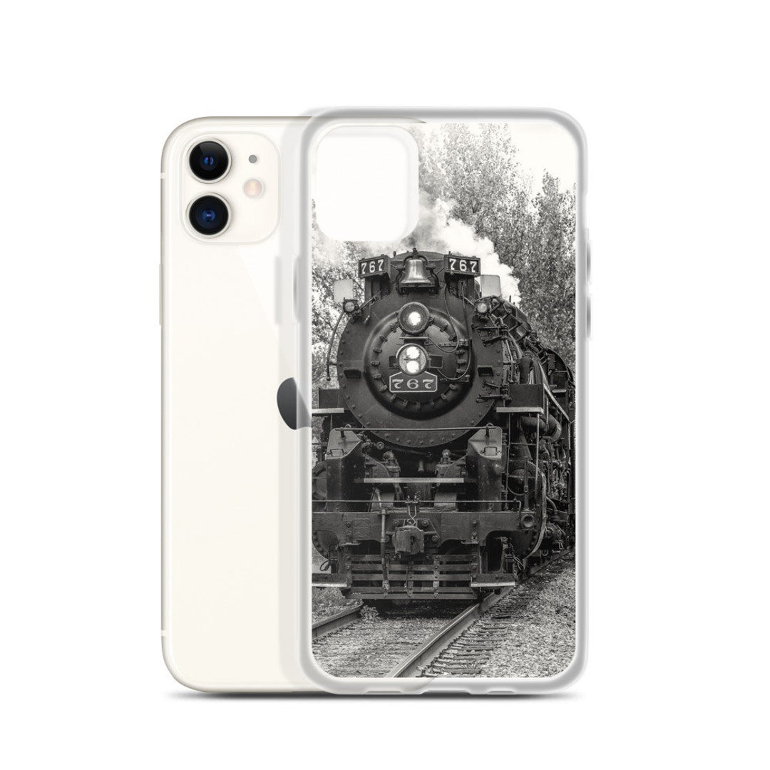 Black and White Train iPhone Case | Black and White Train Phone Cover ...