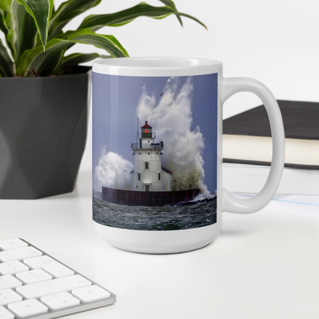 Lighthouse Coffee Mug | Lighthouse Coffee Cup | Dishwasher and ...