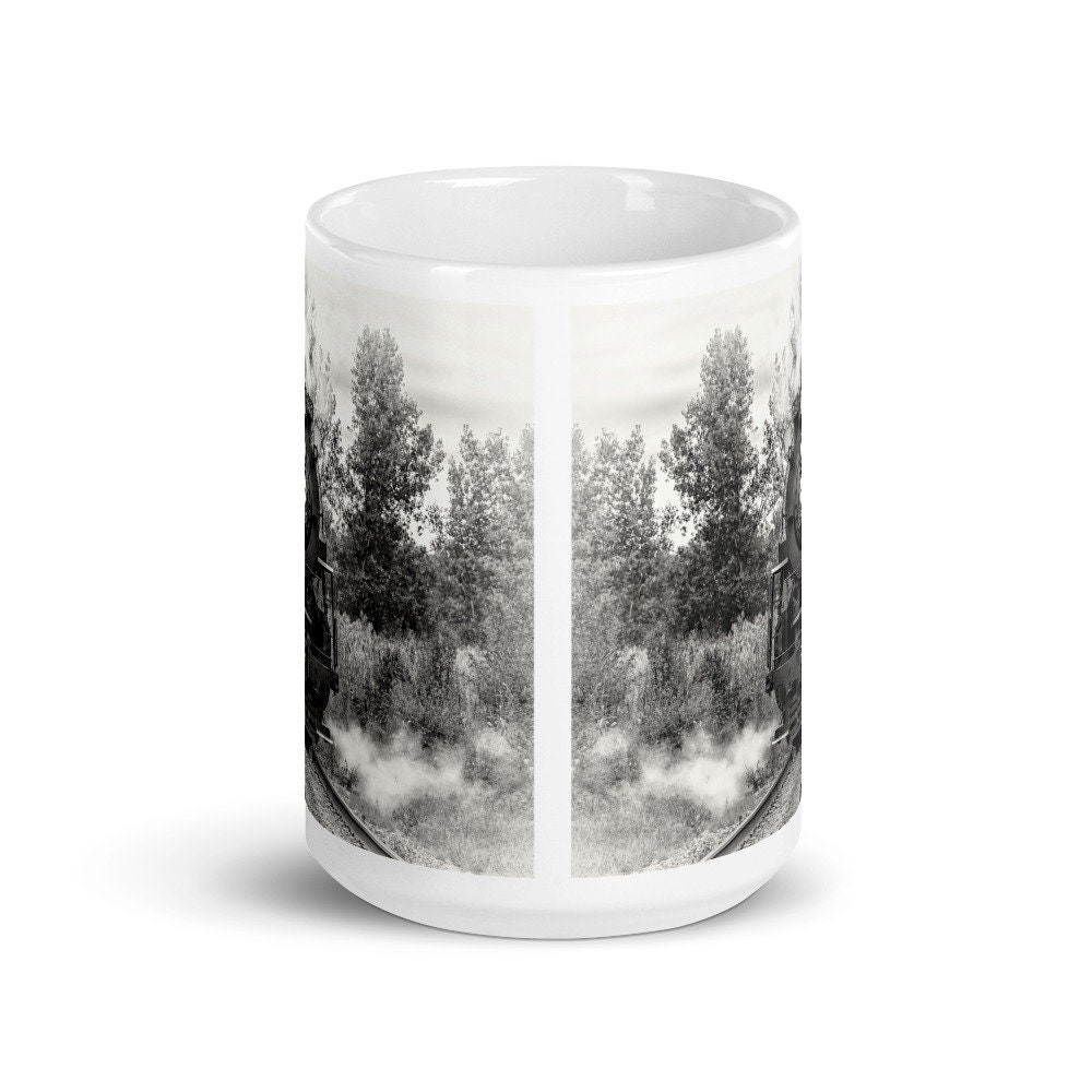 Train Coffee Mug | Steam Locomotive Coffee Mug | Train Coffee Cup ...