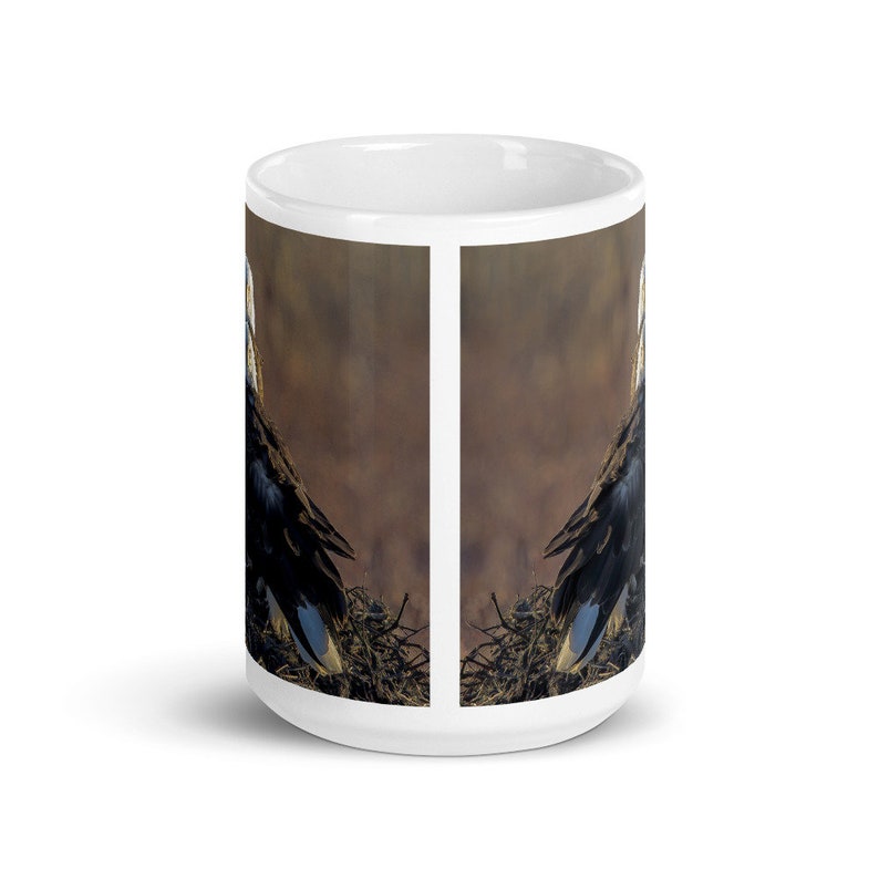 Nesting American Bald Eagles Coffee Mug | Nesting American Bald Eagles ...