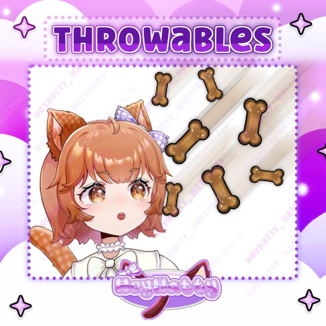 Doggy Treats | Twitch Throwables, Furry Stream Assets, Throwing Assets ...