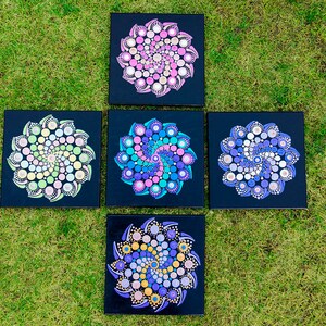 Dot Art Pattern Canvas 48 - Downloadable PDF - Mandala Dotting ...