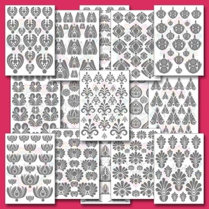 Dot Art Design Elements Practice Pages Set 4 - 36 Pages - PDF Instant ...