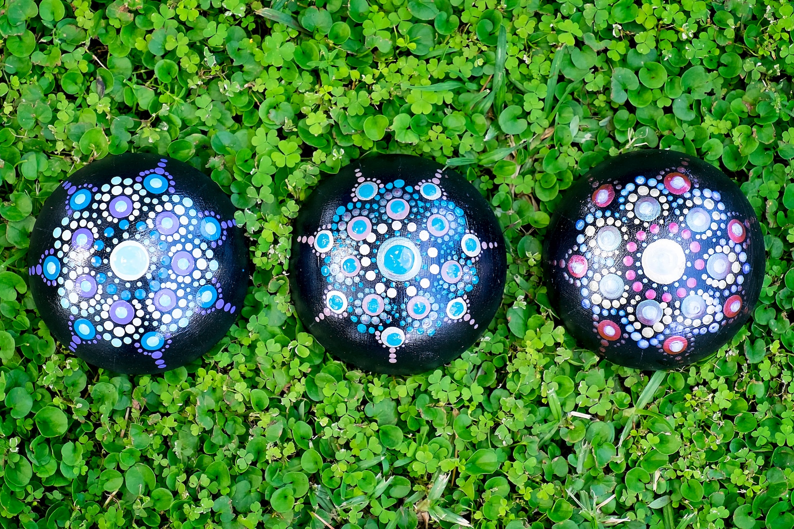 Dot Art Pattern Round Rock 7 - Downloadable PDF - Mandala Dotting ...