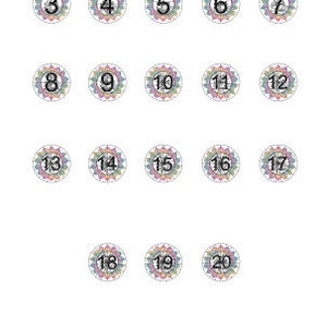 Dot Art Section Divider Stencils - Digital Download - Dotting Tools for ...