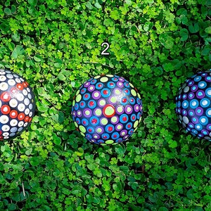 Dot Art Pattern Round Rock 3 - Downloadable PDF - Mandala Dotting ...