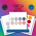 Dot Art Color Palettes All Sets Bundle - PDF Instant Digital Download ...
