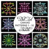 Dot Art Mandala Dot on Top Practice Pages Set 1 - 5 Mandalas in 5 Sizes ...