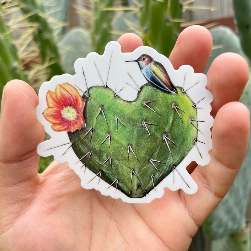 Cactus Stickers - Etsy