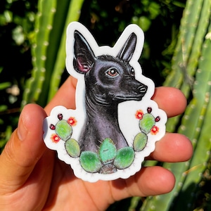 Perro Azteca Sticker, Xoloitzcuintli Sticker, Mexican Sticker, Aztec ...