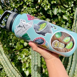 Tequila Shot Sticker, Mexican Sticker, Painting Sticker, Hispanic ...