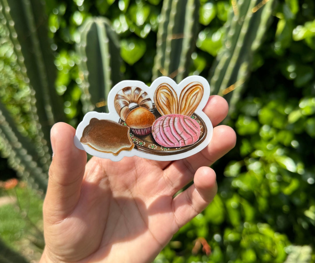 Pan Dulce Sticker, Cafe De Olla, Mexican Sticker, Panecito, Concha ...