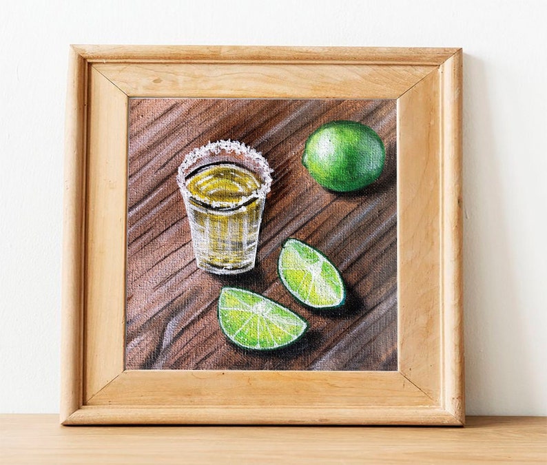 Tequila Shot Art Print, Mexican Wall Art, Mexican Art, Hispanic Art ...