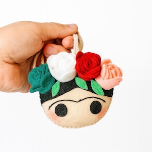 Mexican Ornaments, Felt Ornaments, Frida, Piñata, Lele, Nopal, Mexican ...