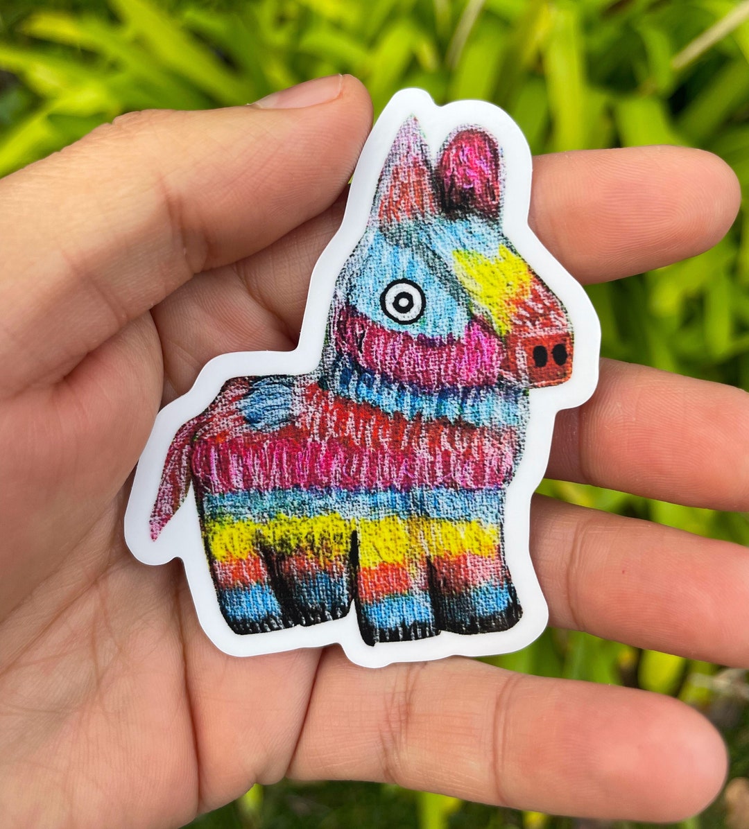 La Piñata Sticker, Painting Sticker, Calcomanias, Mexican Gifts, Mexico ...