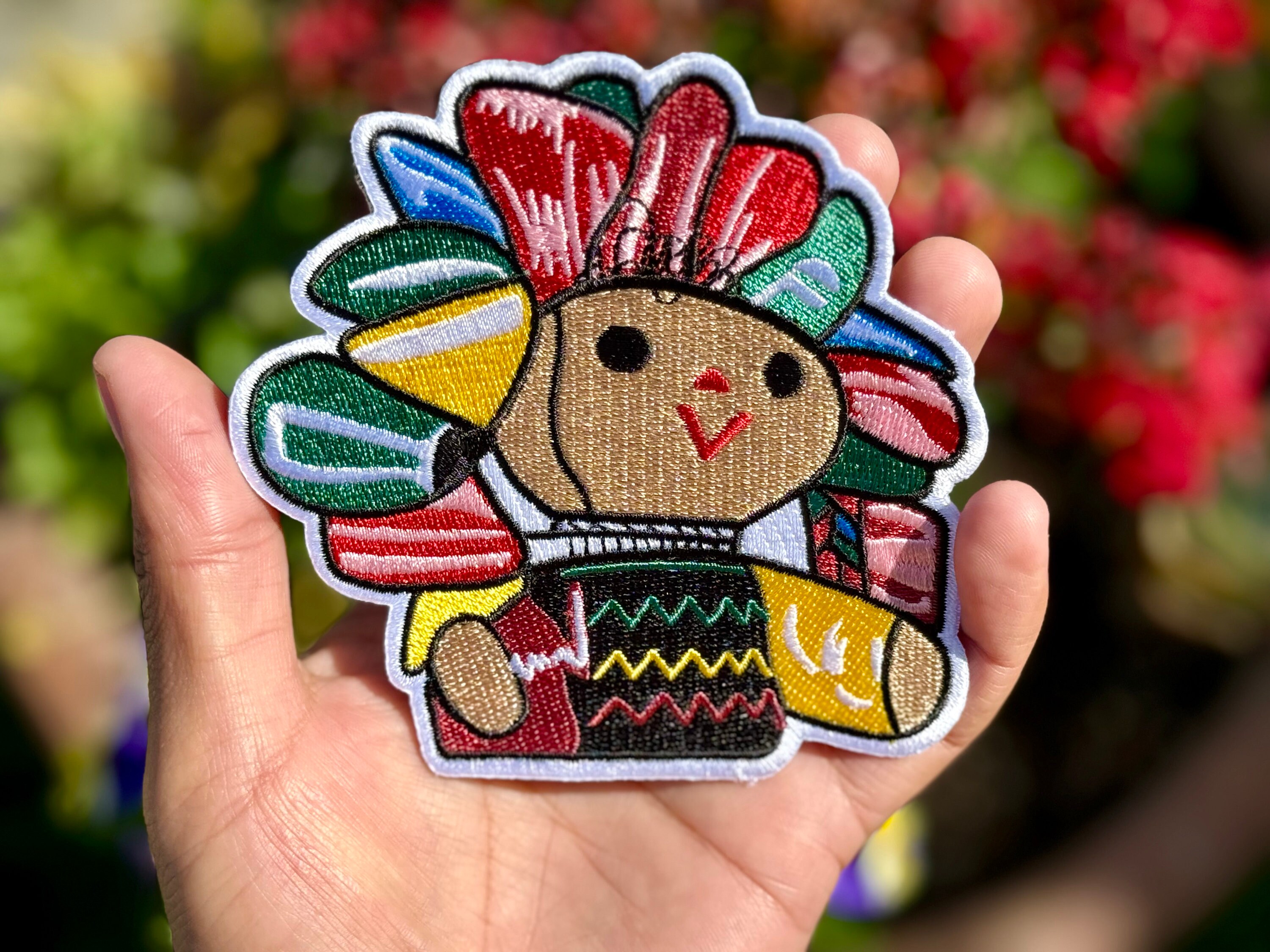 Lele Mexican Doll Embroidered Iron on Patch, Embroidered Mexican Patch ...
