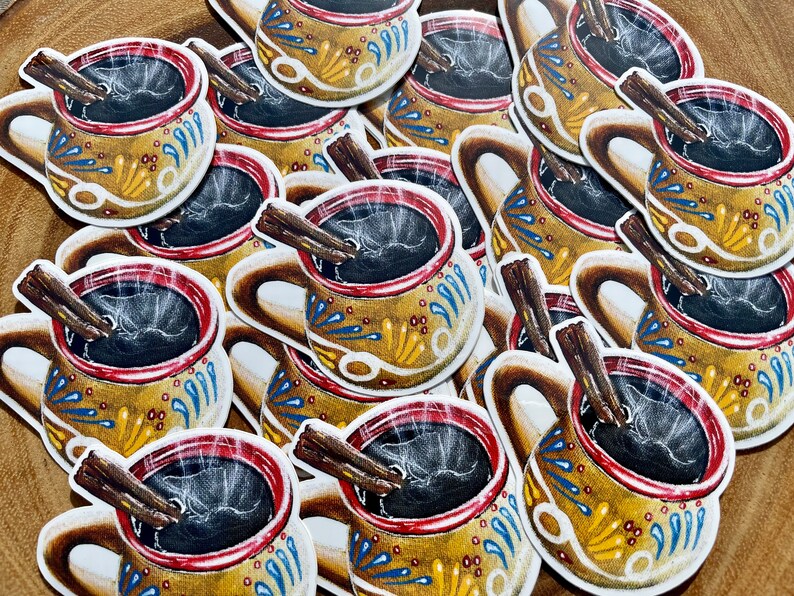 Cafecito De Olla Sticker Mexican Sticker Painting Sticker - Etsy