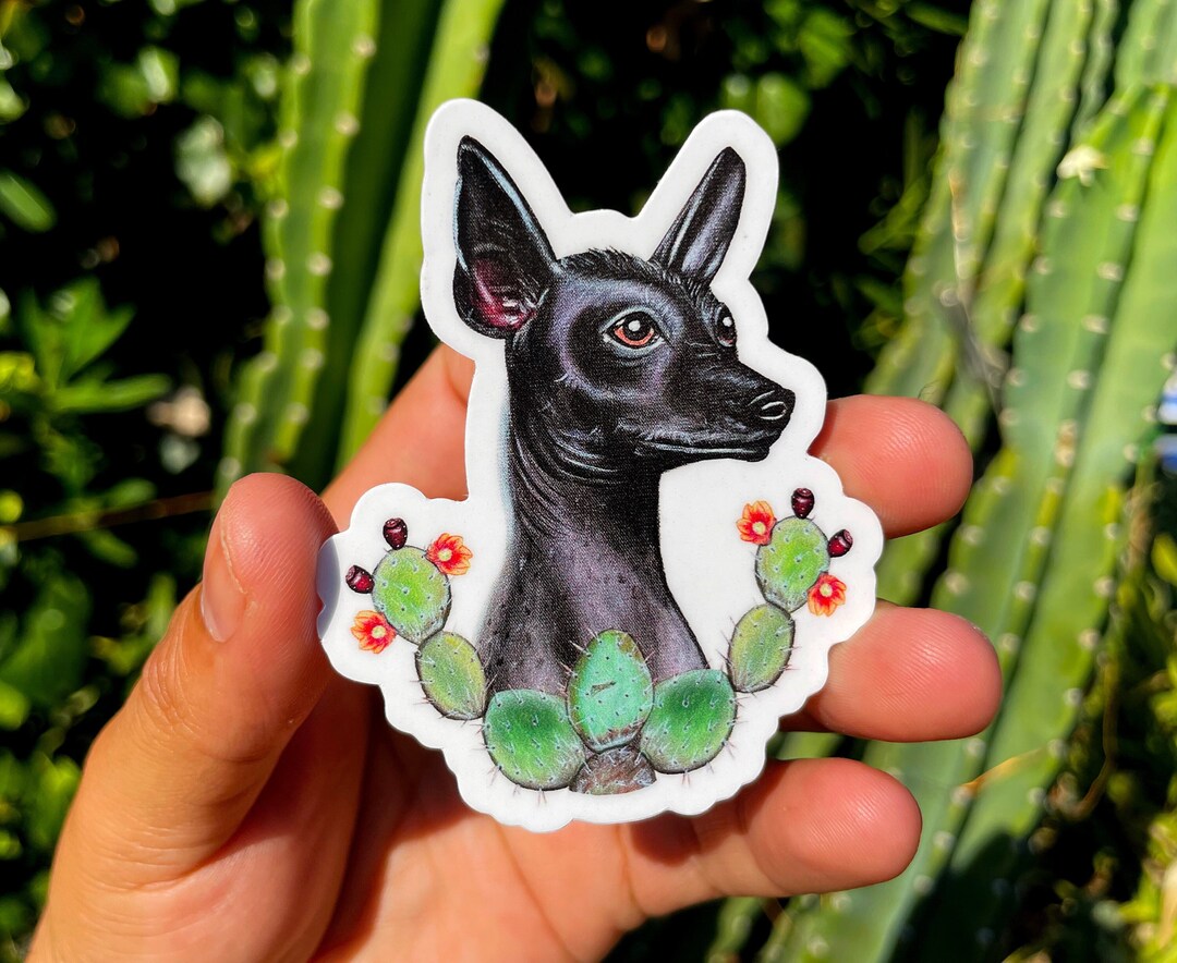 Perro Azteca Sticker, Xoloitzcuintli Sticker, Mexican Sticker, Aztec ...