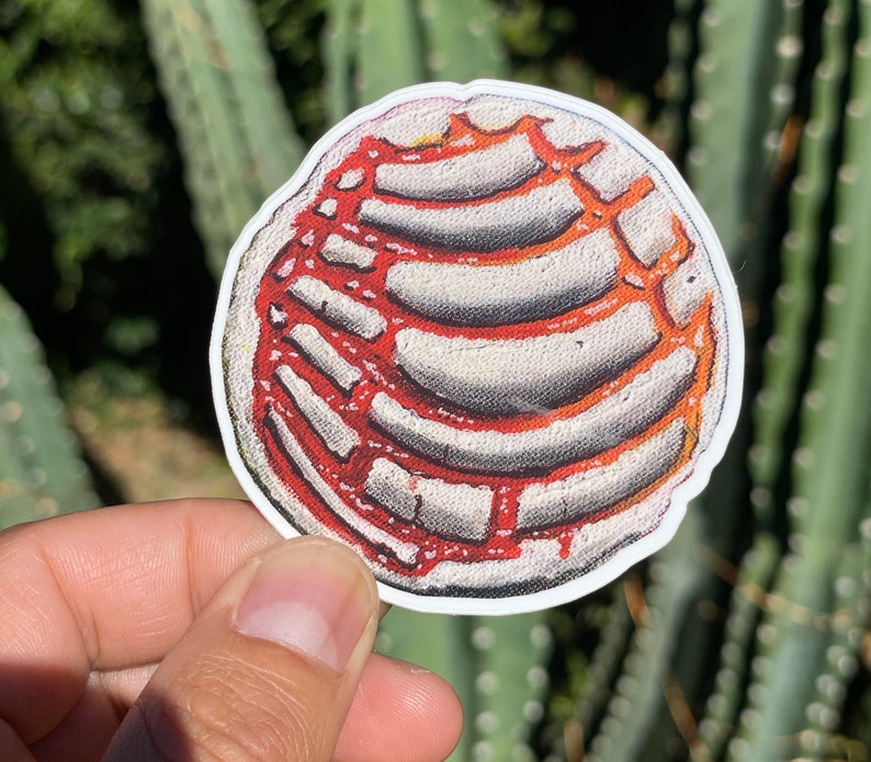 La Concha Sticker Mexican Sticker Pan Dulce Painting - Etsy