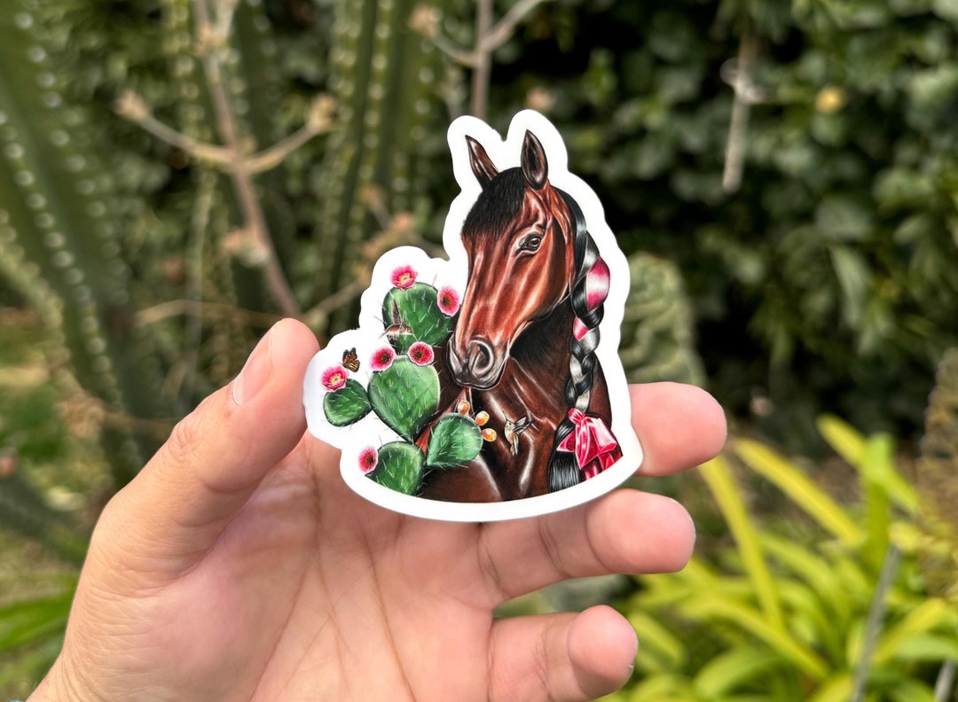 La Yegua Sticker, Horse Sticker, Horse Gift, Gift for Him, Horse Lover ...