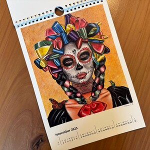 2025 Art Calendar (8.5x11) Limited Edition of 200, Mexican Calendar ...