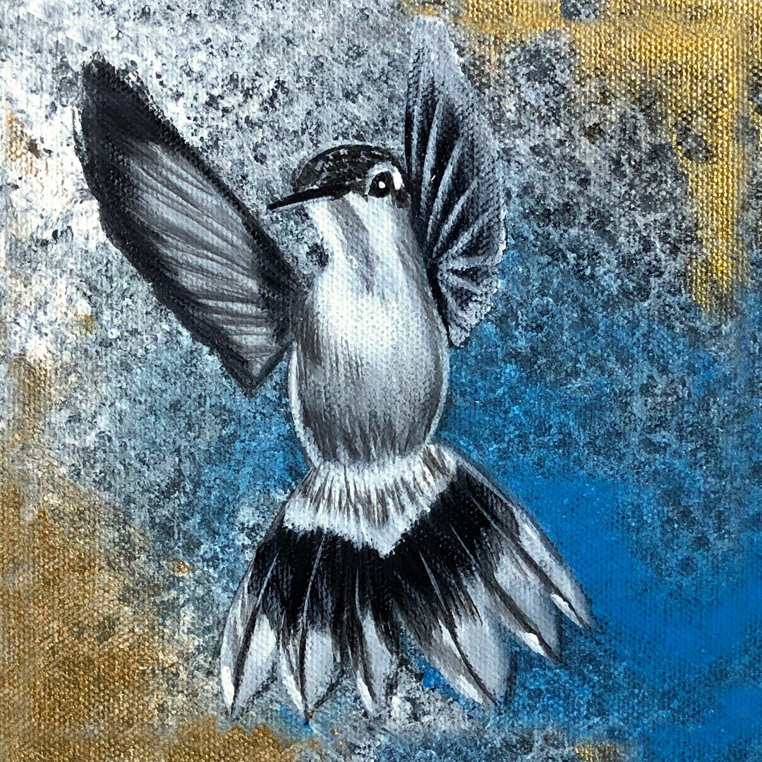 Hummingbird Art Print, Bird Art Print, Bird Wall Decor, Hummingbird ...