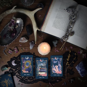 Moon Sprites Oracle Deck - 47 Fantasy Inspired Cards - Magickal ...