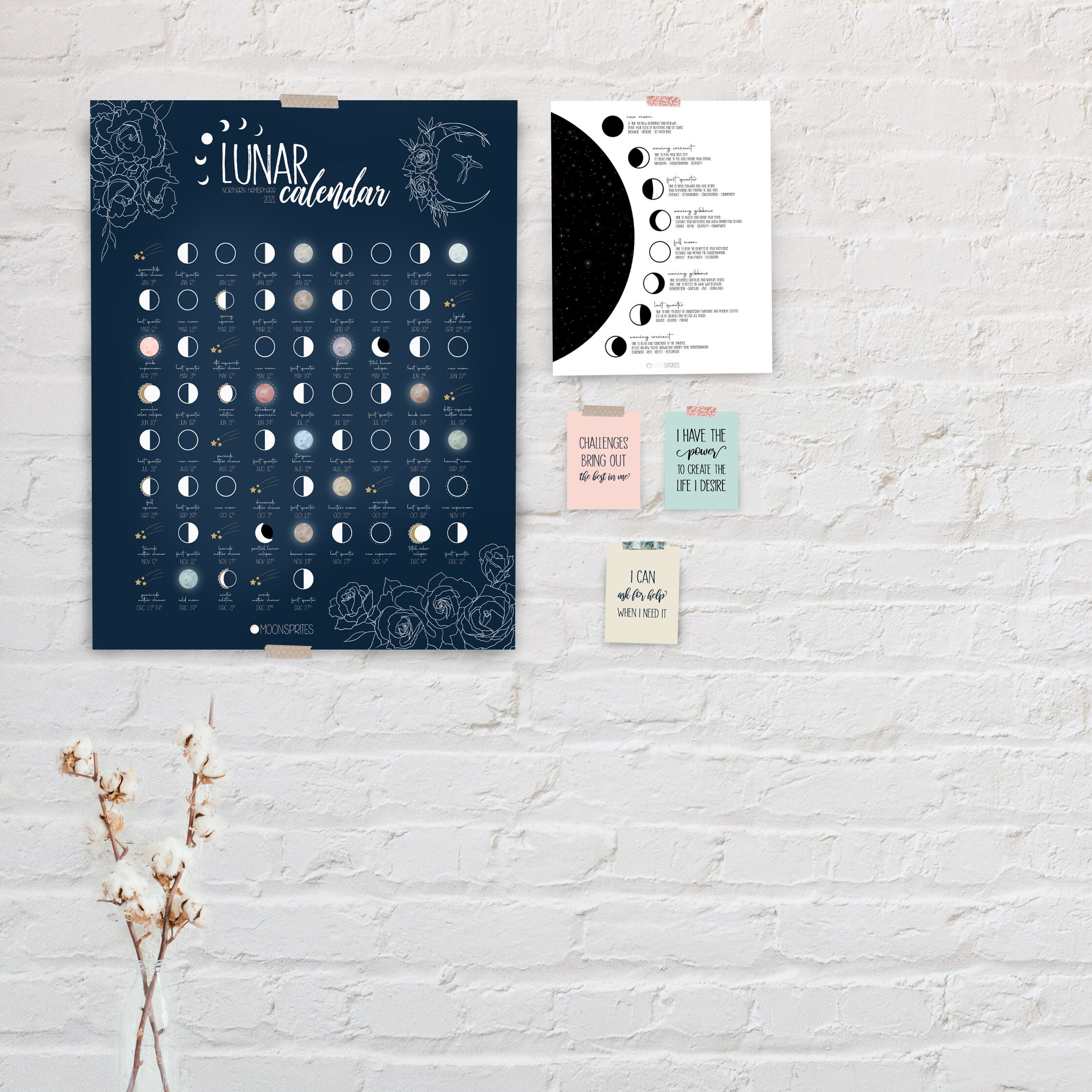52 Affirmation Cards, Printable Deck, Weekly Positivity, Positive ...