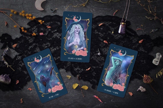 Moon Sprites Oracle Deck 47 Fantasy Inspired Cards - Etsy