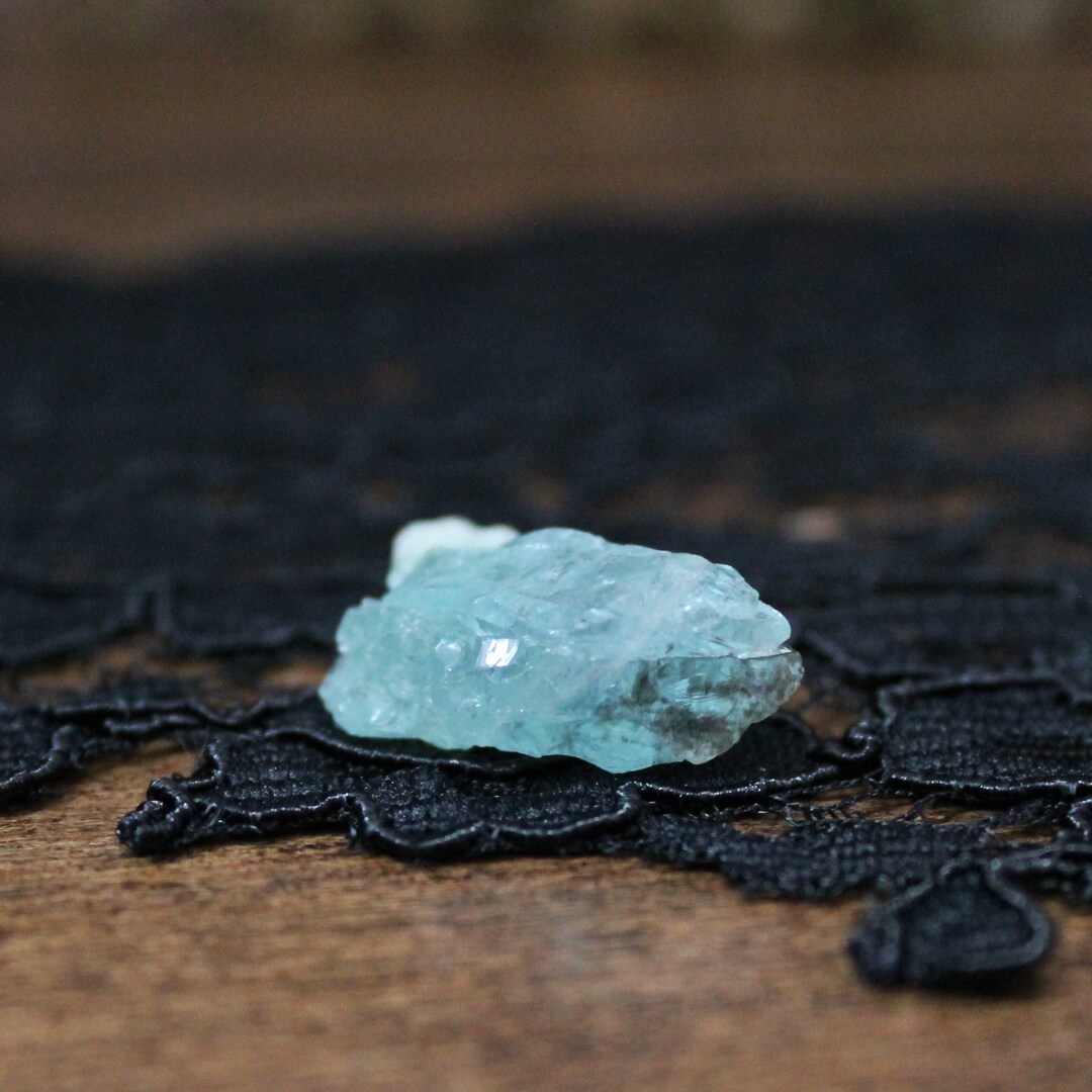 Aquamarine Raw Pieces - Etched Crystal - High Grade - Ethically Sourced From Brazil - Blue ...