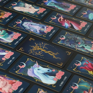 Moon Sprites Oracle Deck - 47 Fantasy Inspired Cards - Magickal ...