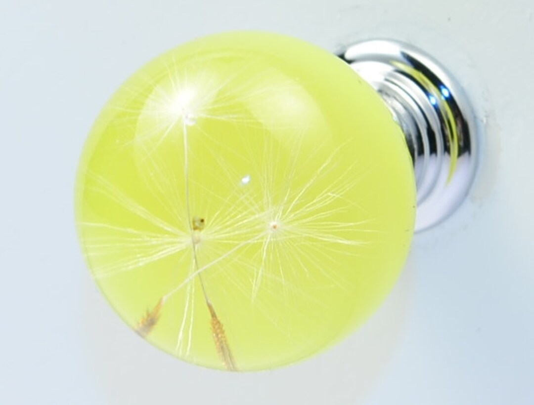 Cabinet Hardware, Boho Home Decor, Yellow Dresser Knobs, Minimalistic ...