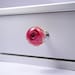 Dark Pink Rose Drawer Knobs Kitchen Cupboard Knob Furniture - Etsy
