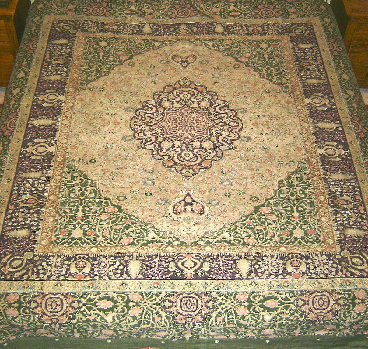 Ralph Lauren RUTHERFORD PARK QUEEN Comforter 4 Pc Set New Vintage Rare ...