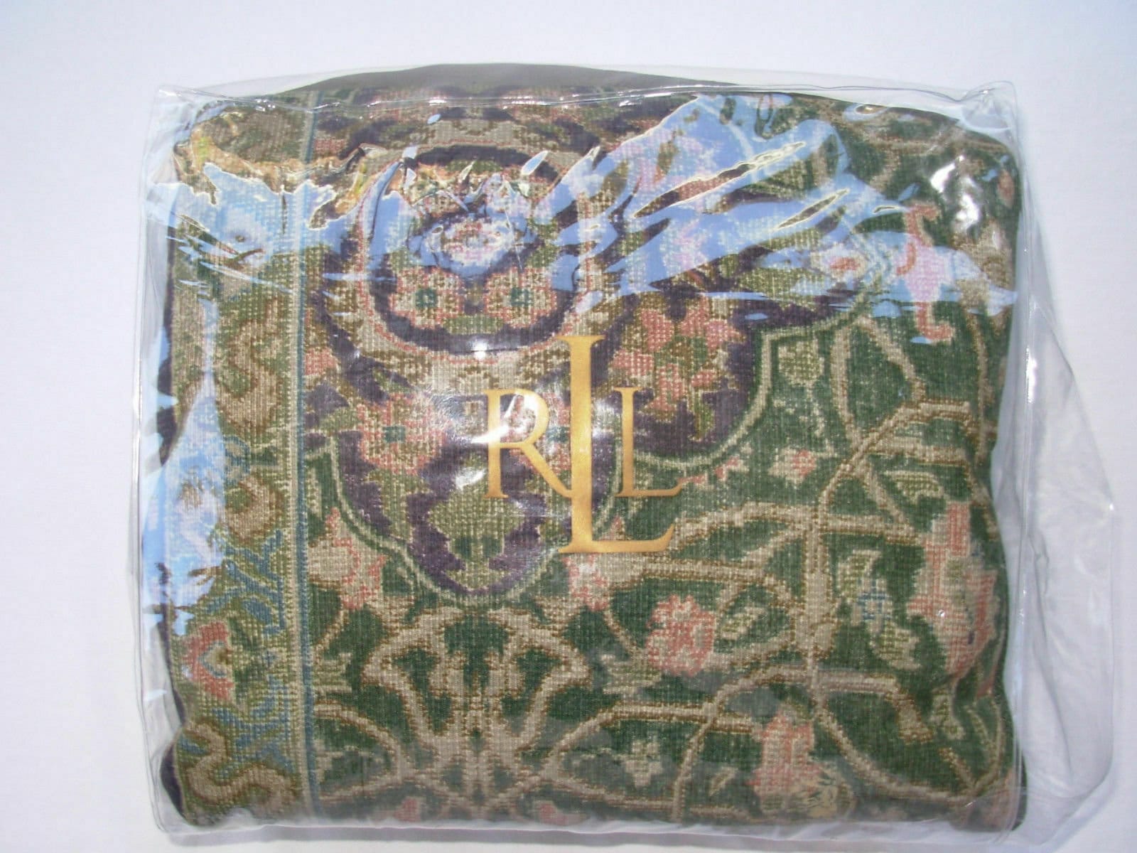 Ralph Lauren Rutherford Rug KING Duvet / Comforter Cover New Rare ...