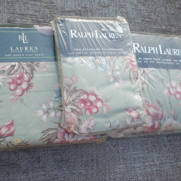 Ralph Lauren Queen Sheet Set
