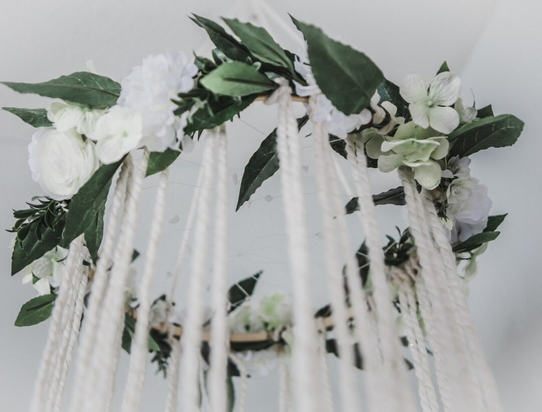 Modern Wreath Custom With White, Green, String, and More Options - Etsy
