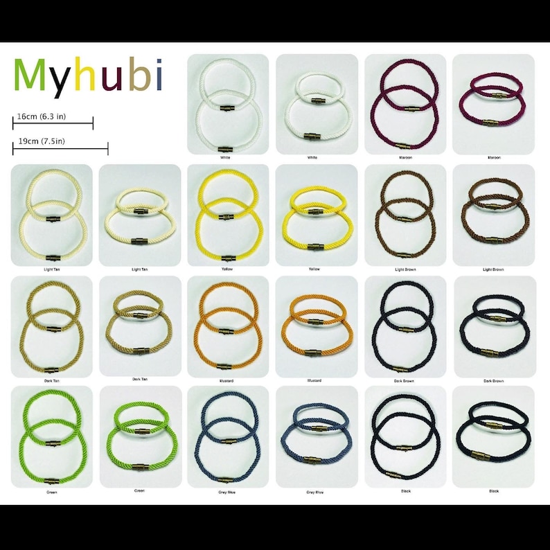 Gender Neutral Bracelet From String and a Magnet Clasp With - Etsy
