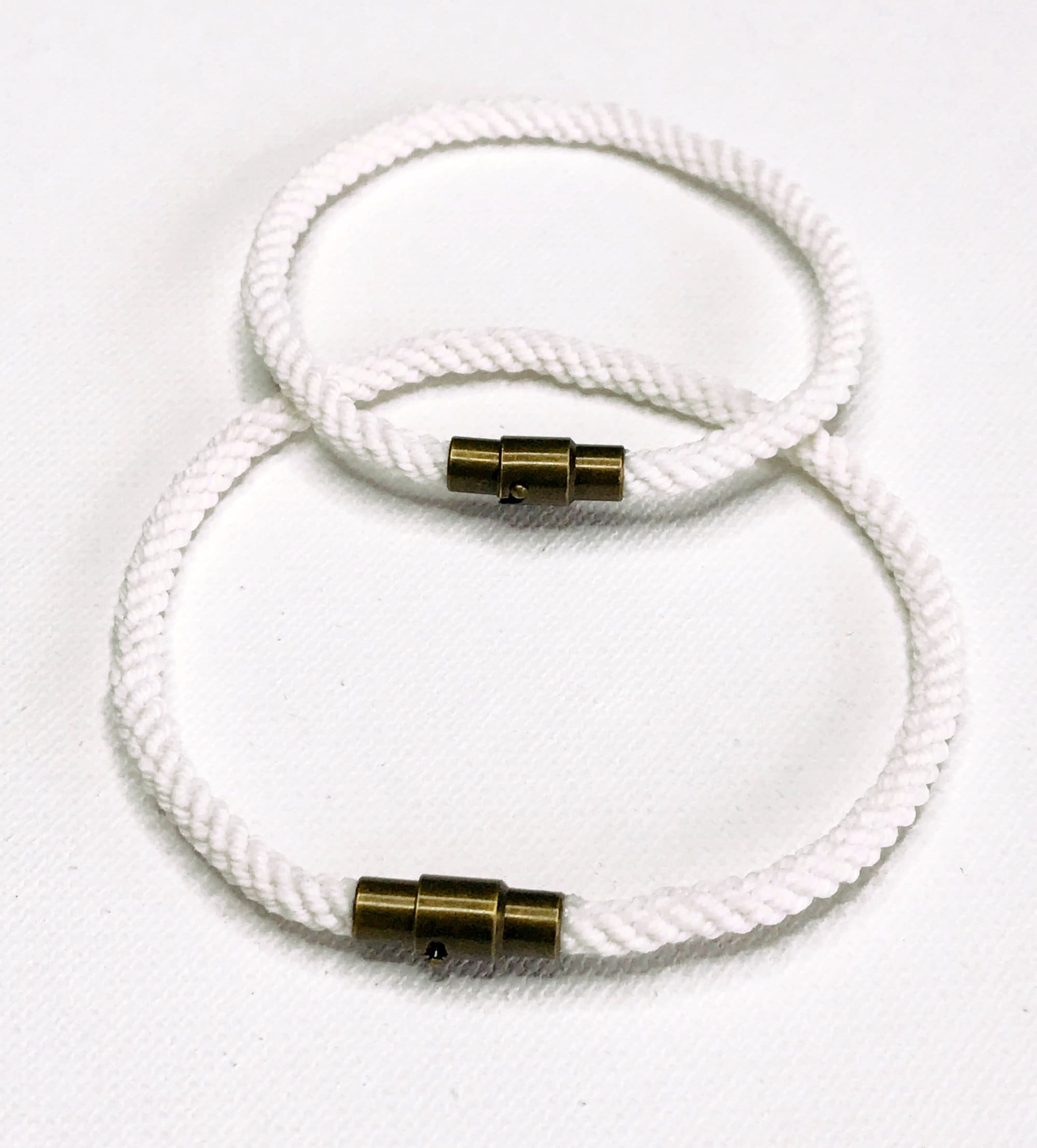 Gender Neutral Bracelet from string and a Magnet Clasp with many color ...
