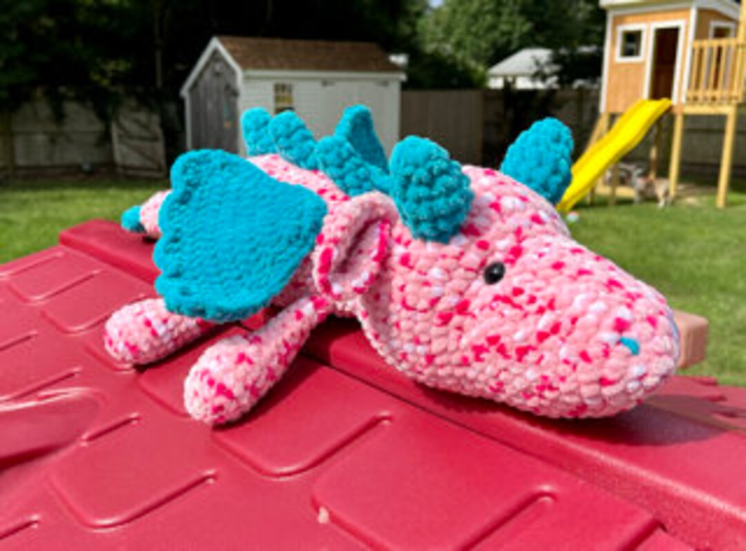Custom Dragon Plushie, Super Soft and Snuggly, Amigurumi Toy, Plushie ...