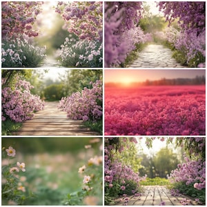 Easter Digital Backdrop Bundle, Spring Photography Backdrop Bundle, 75 Digital Backdrops for ...